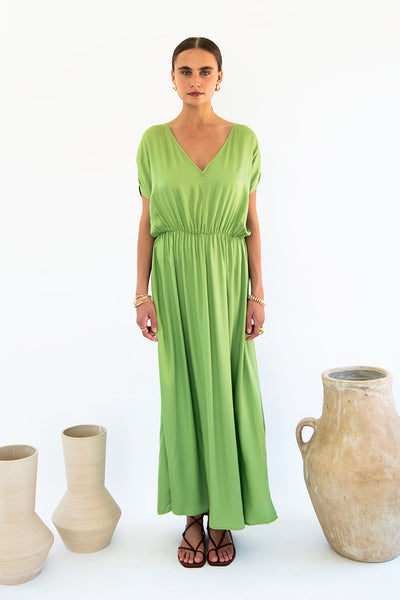 Natalia Dress - Satin Tencel - Neu Nomads